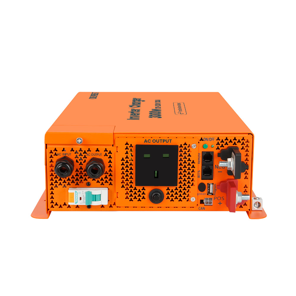 CREABEST 3000W Inverter Charger 12V to 240V | RCD 100A UPS Campervan ...